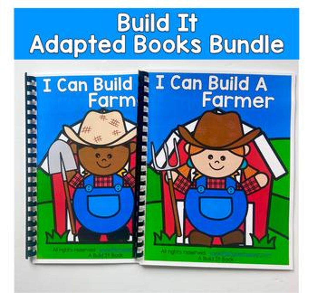 Adapted Farm Books, Following Directions (mini Bundle Set) - Etsy