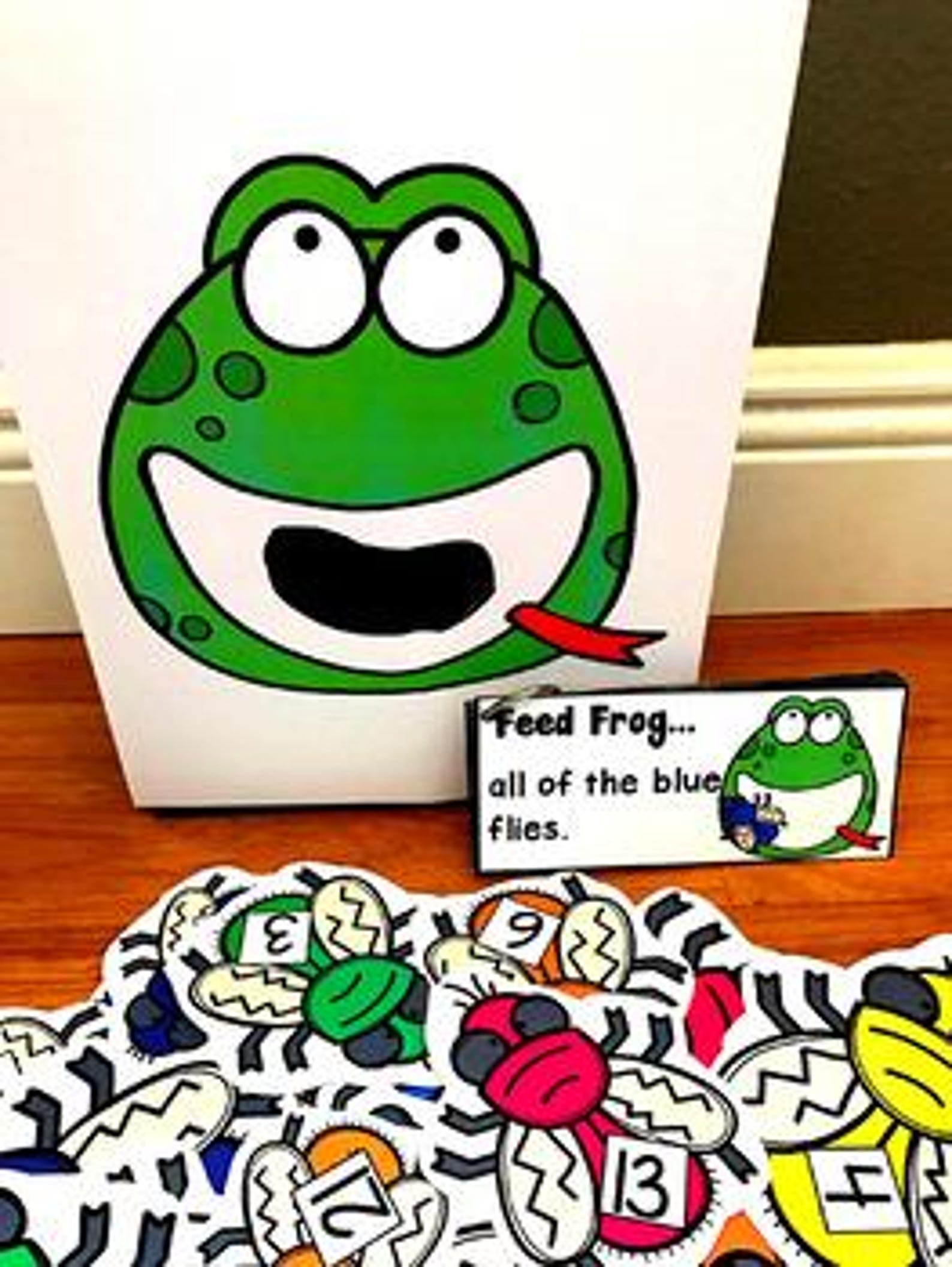 Feed Frog Activity Set: Educational Spring Game - Speech Therapy Tool ...