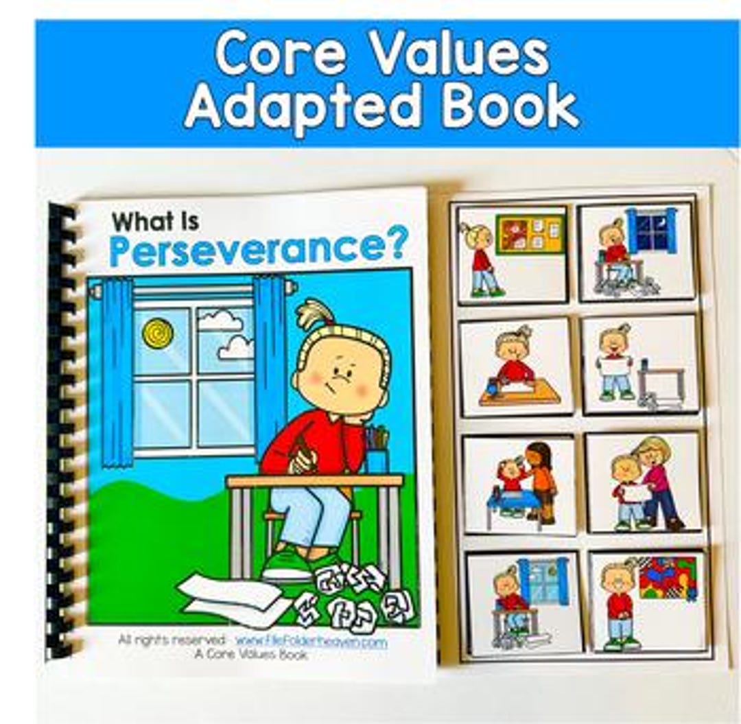 Perseverance Adapted Book, Interactive Learning (special Education) - Etsy