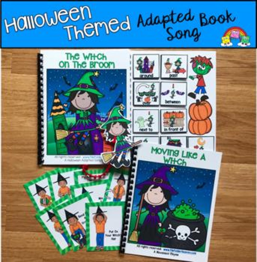 Halloween Adapted Books: Witch Themes and Movement Songs (digital ...
