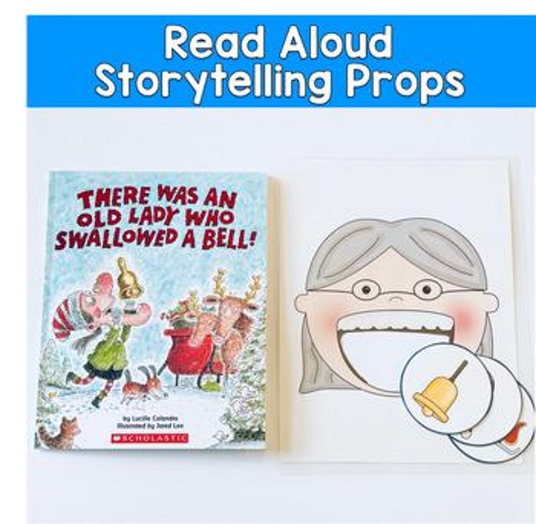 Old Lady Storytelling Prop: Christmas Bell Theme for Kids - Etsy
