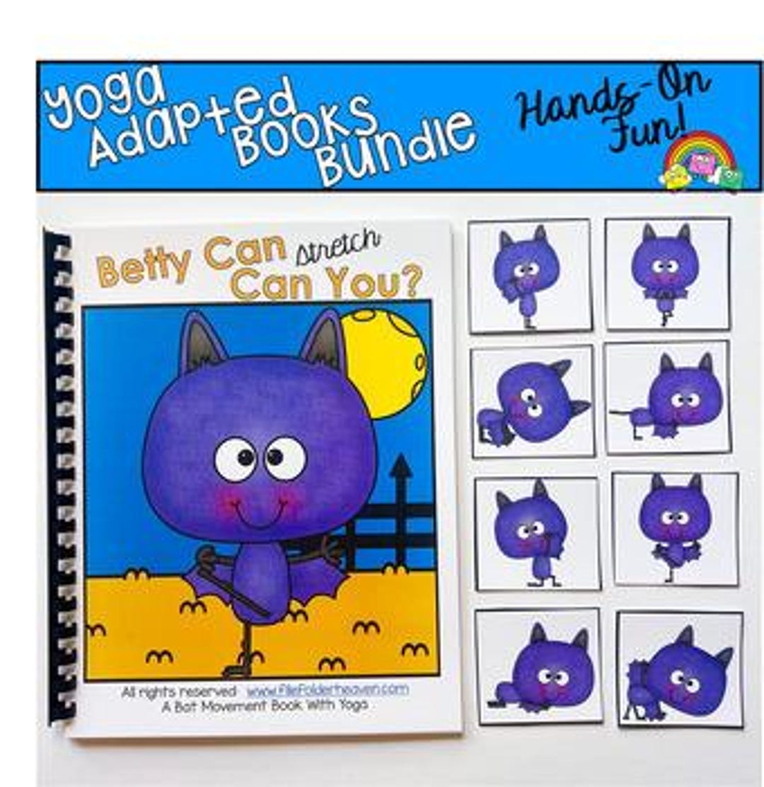 Adapted Yoga Books: Movement Activities - Gross Motor Skill Practice - Etsy