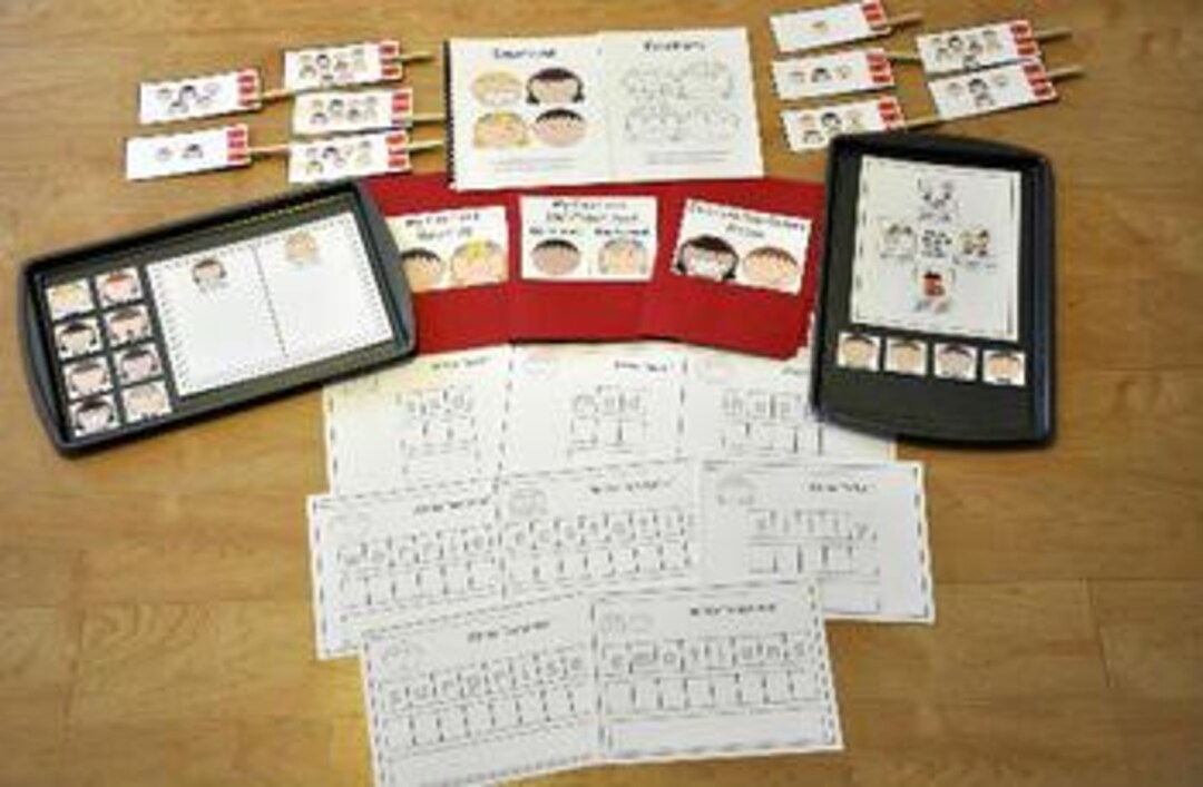 Adapted Emotions Book Unit: Interactive Feelings Activities for Kids - Etsy