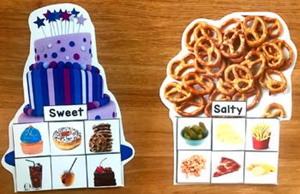 5 Senses Sorting Mats: Hands-on Visual and Tactile Learning - Etsy