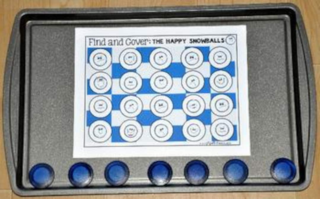 Winter Speech Therapy Activity, Find and Cover Snowballs (no Prep ...