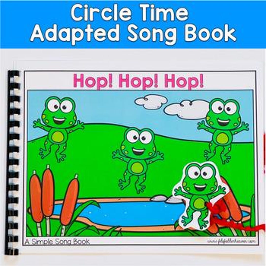 Adapted Circle Time Song Book: Language Skills & Movement (movable ...