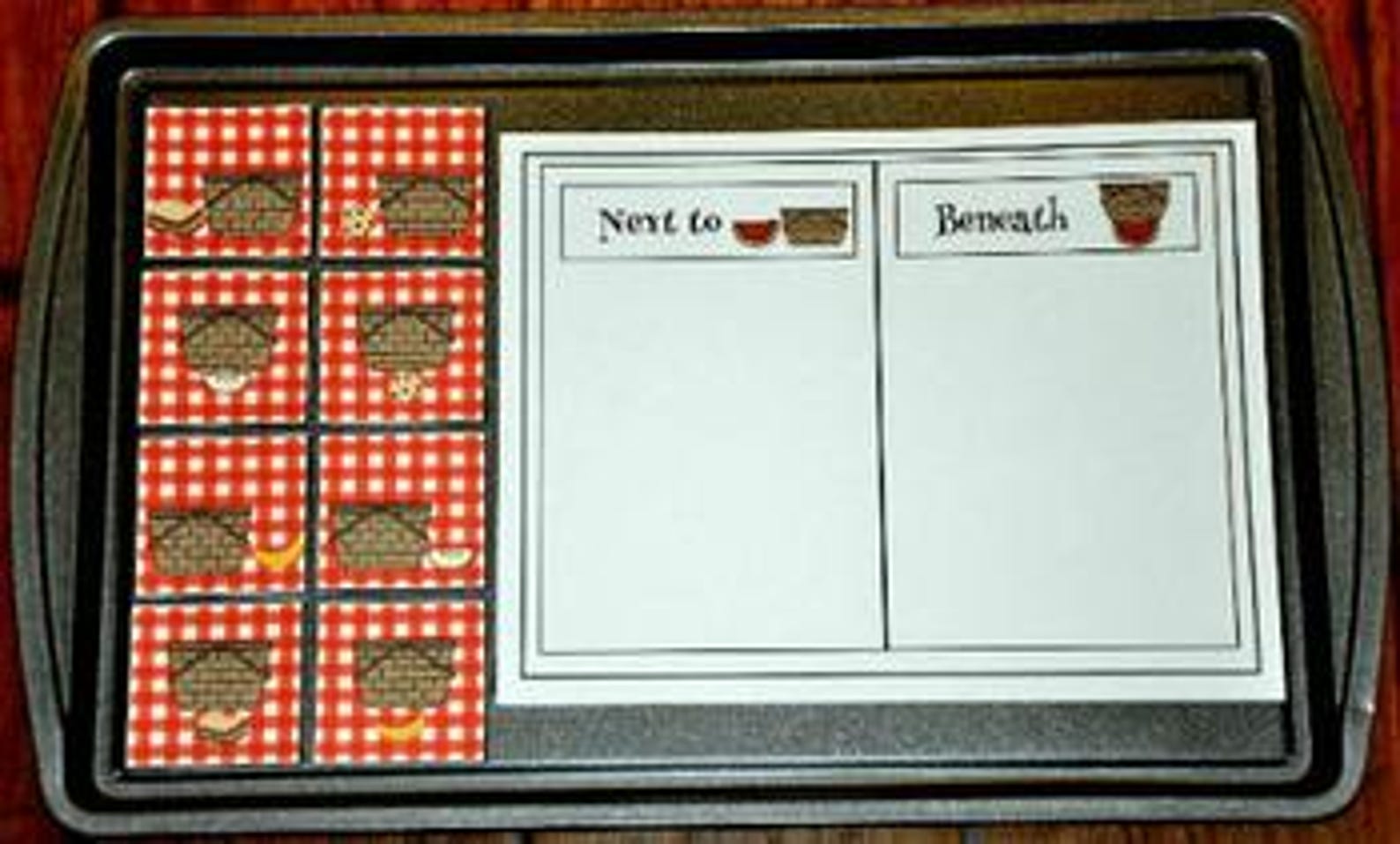 Cookie Sheet Activities: Picnic Theme Learning Games (early Childhood ...