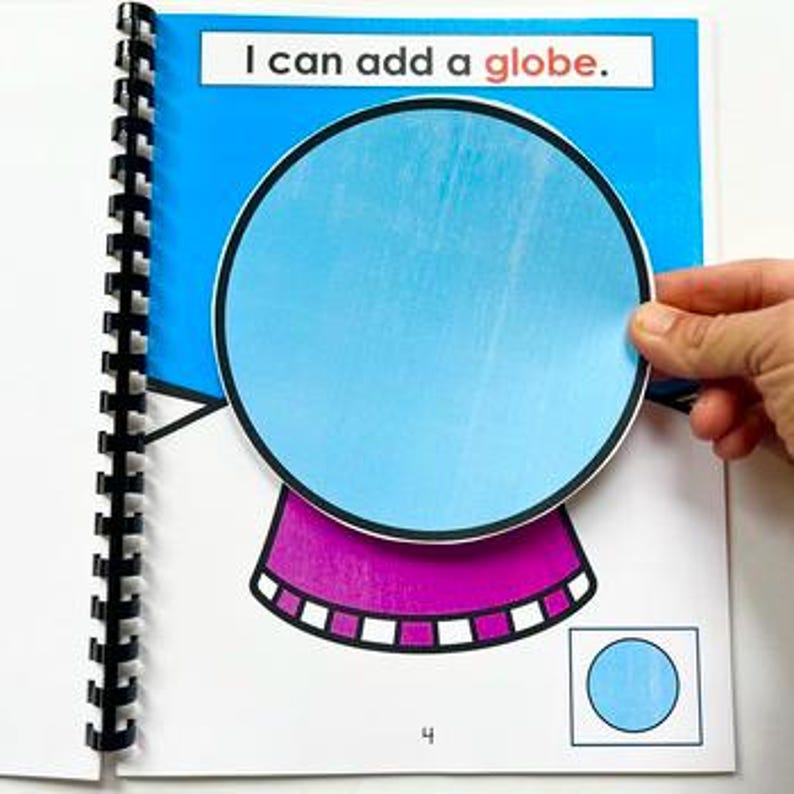 Build It Adapted Book, Snowman Snow Globe (following Directions & Motor ...