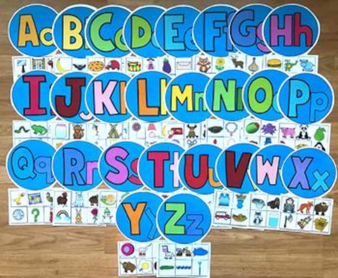 Beginning Sounds Mats: Hands-on Phonics Practice - Speech Therapy Tool ...
