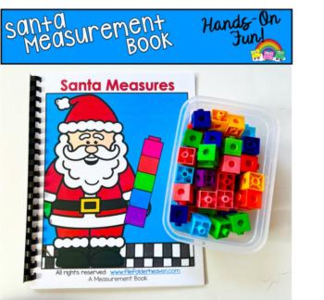Santa Measurement Activity, Holiday Math Game (printable, Low Prep) - Etsy