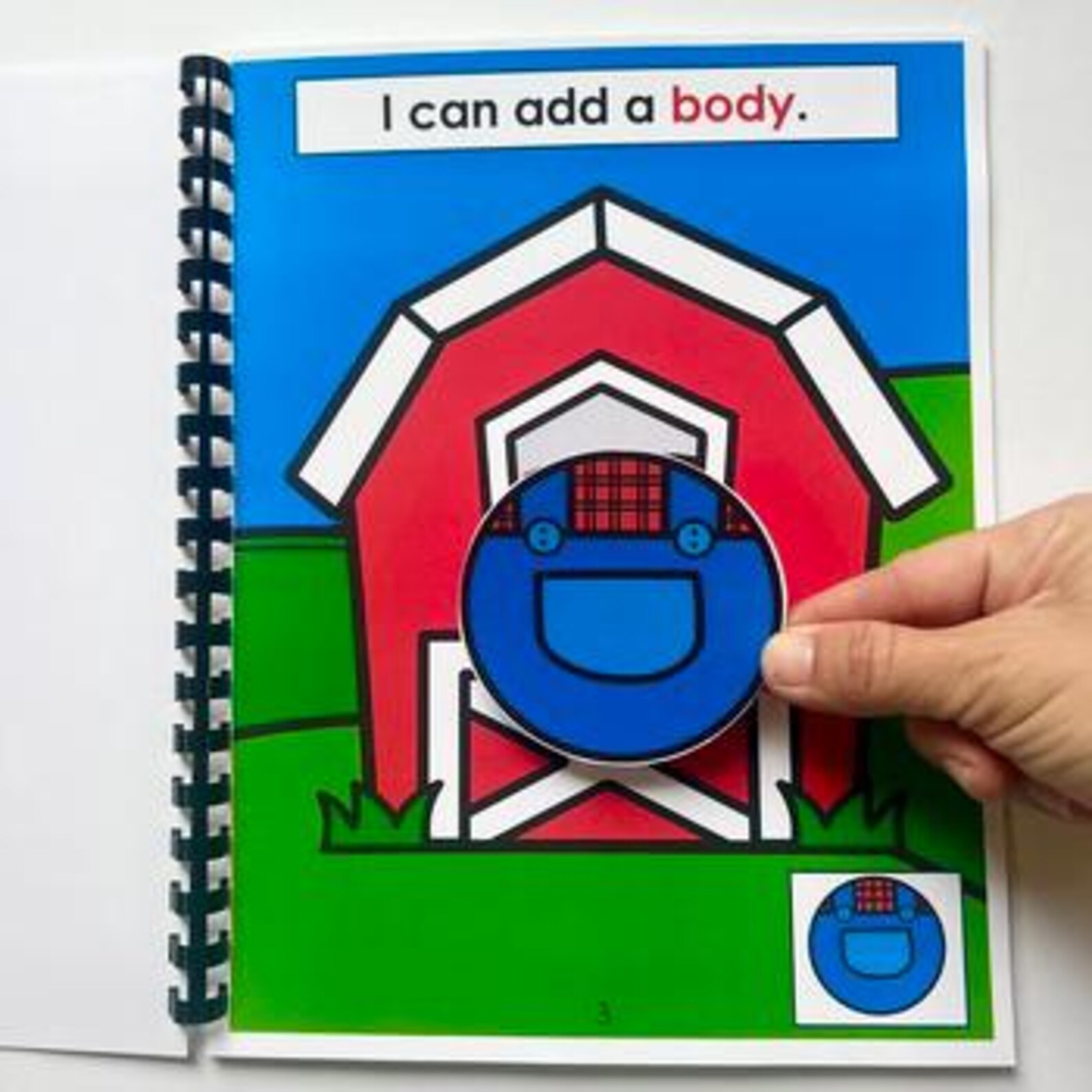 Build a Farmer Adapted Book: Farm Theme Activity for Kids - Etsy