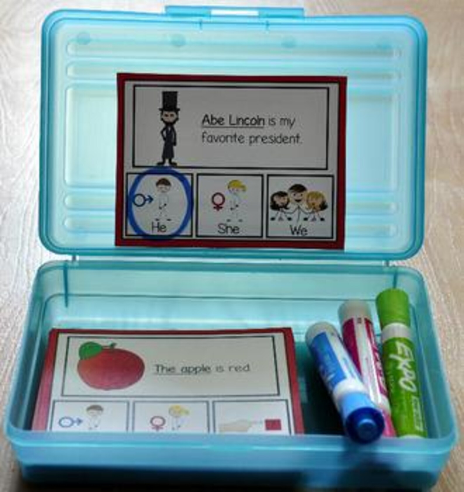 Pronouns Task Cards: Fun Classroom Activity - He, She, They, We, It - Etsy