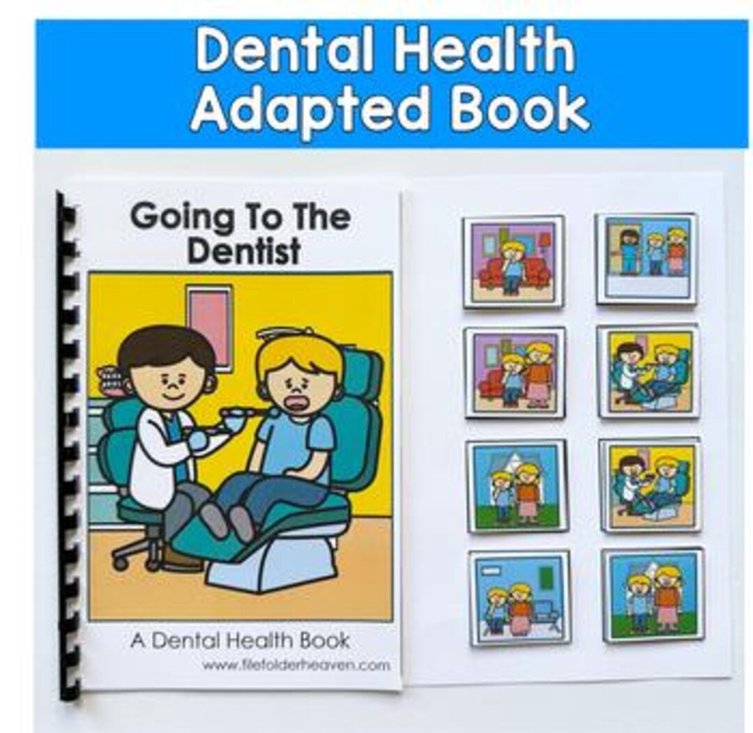 Adapted Dental Health Book, Visual Sequencing Aids (pre-k and Special ...
