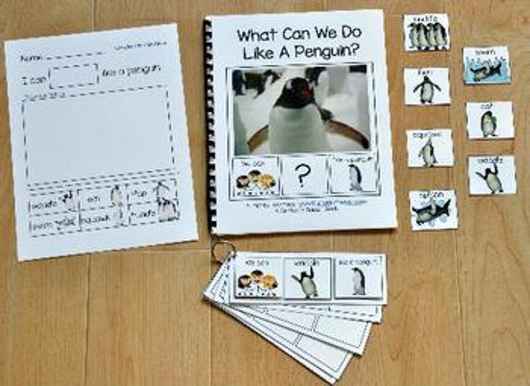 Sentence Building Resource: Penguin Theme - Real Photos, Hands-on - Etsy