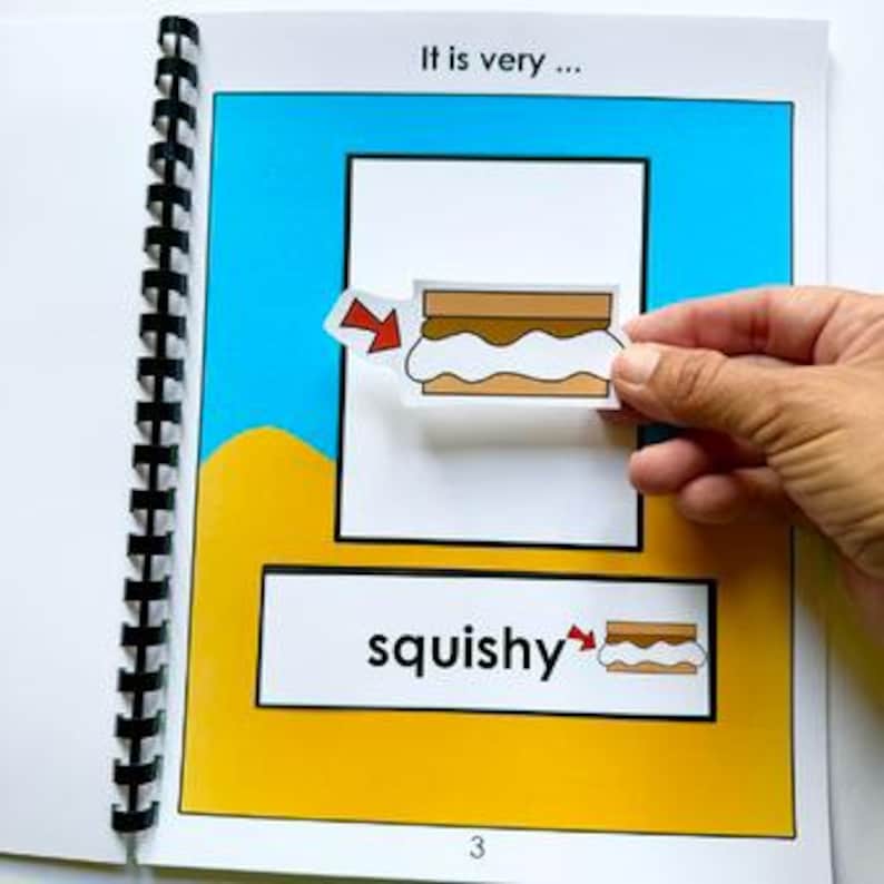 Interactive Summer I Spy Book - Adjectives for Speech Therapy - Etsy