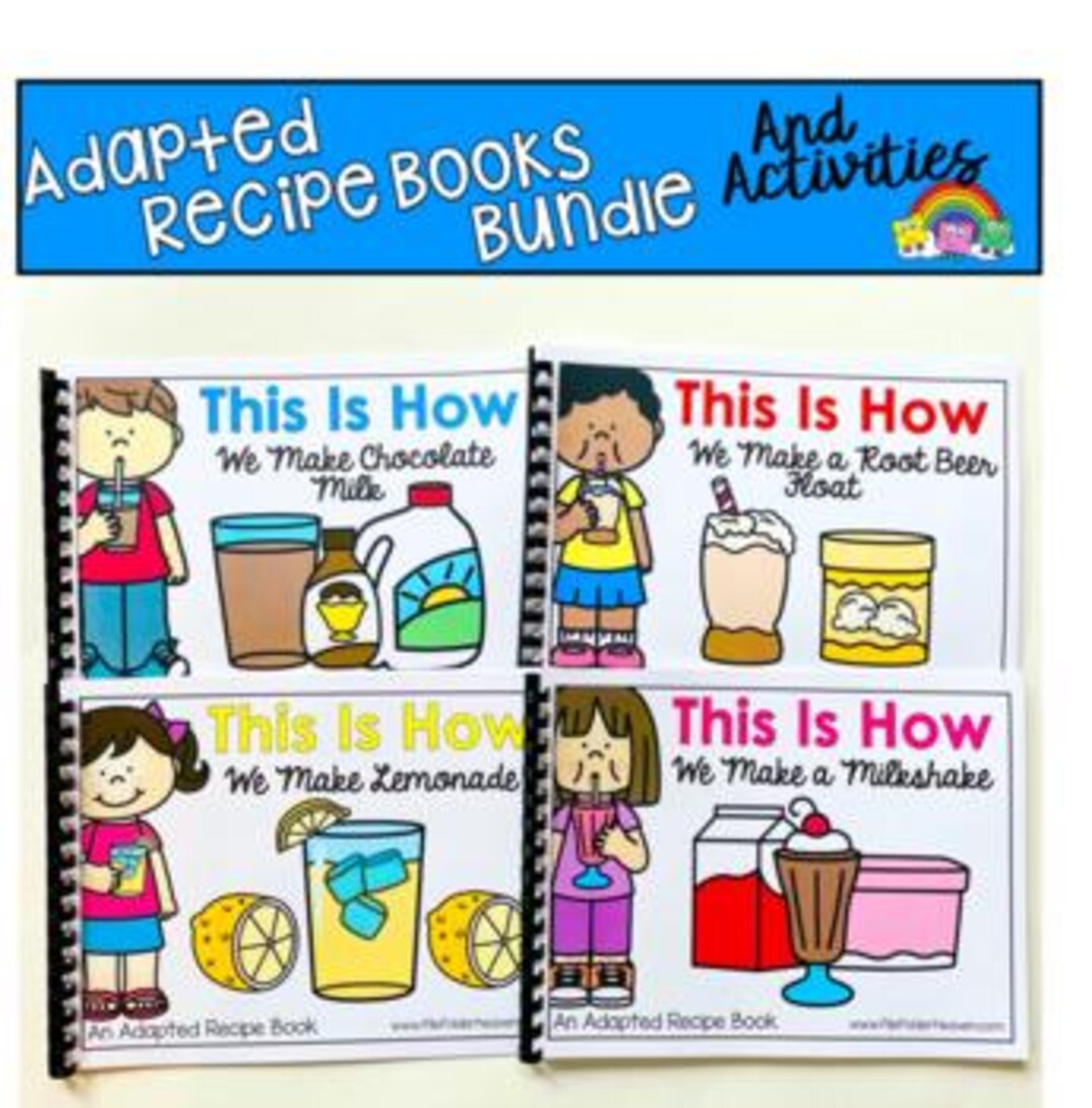 Adapted Recipe Books: Summer Fun Bundle - Lemonade, Floats, Milkshakes ...