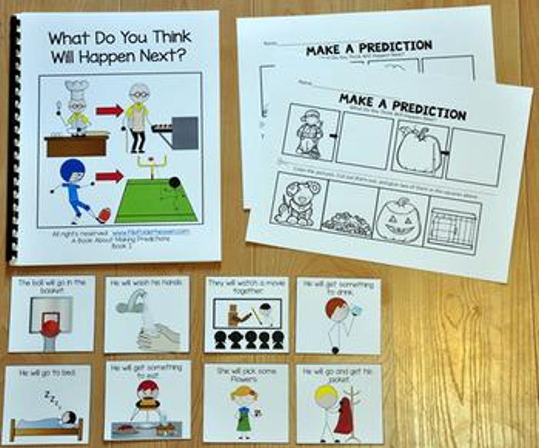 Making Predictions Adapted Book With Worksheets (small Group or ...