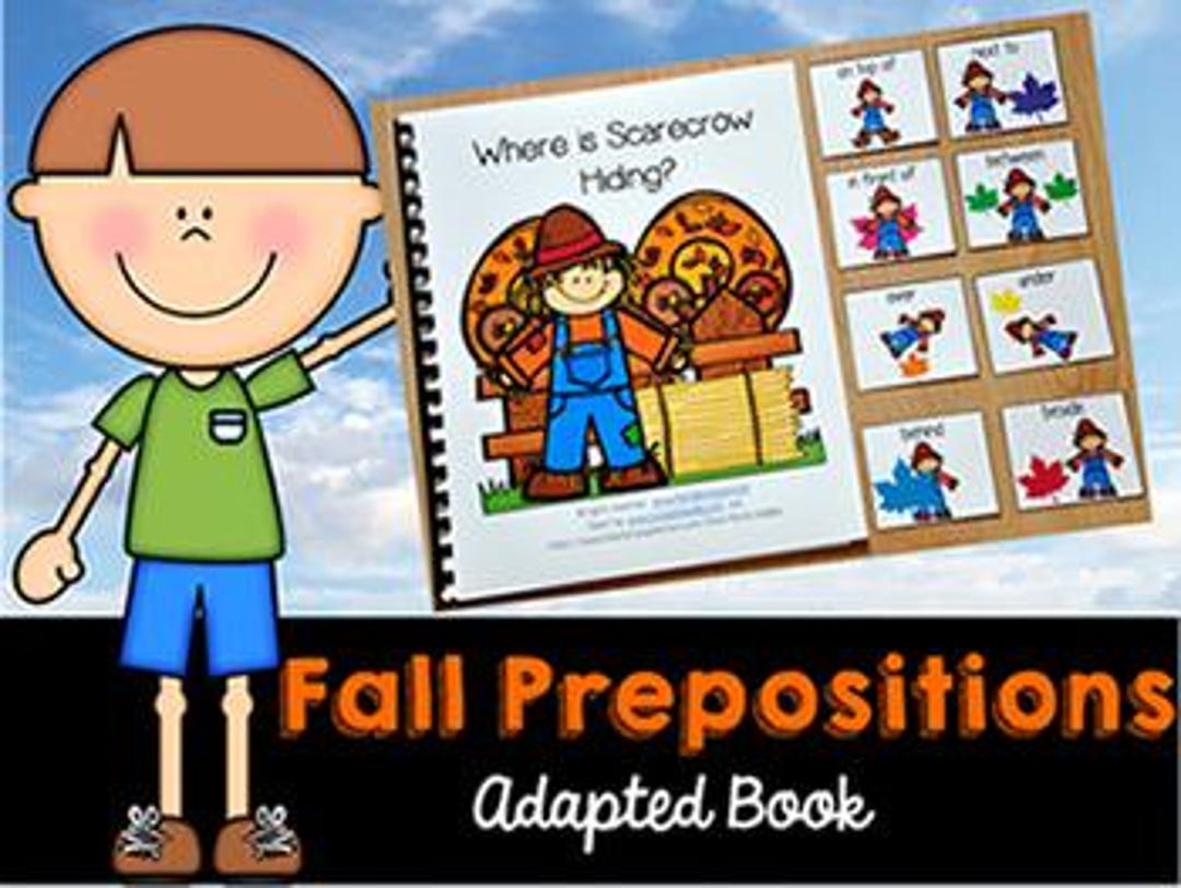 Fall Adapted Book: Where is Scarecrow Hiding? - Special Education - Etsy