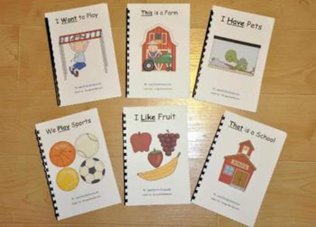 Sight Word Adapted Books: Printable Early Literacy Pack - Etsy