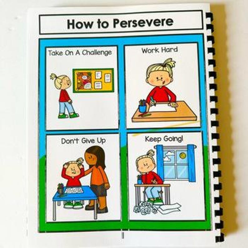 Perseverance Adapted Book, Interactive Learning (special Education) - Etsy