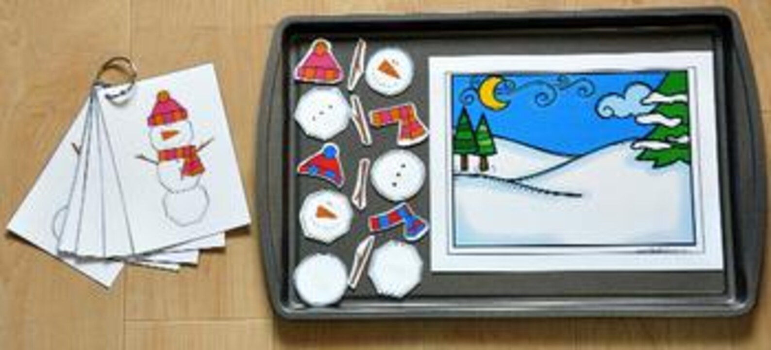 Winter Snowman Shape Building Activity (8 Cards, Fine Motor Skills) - Etsy