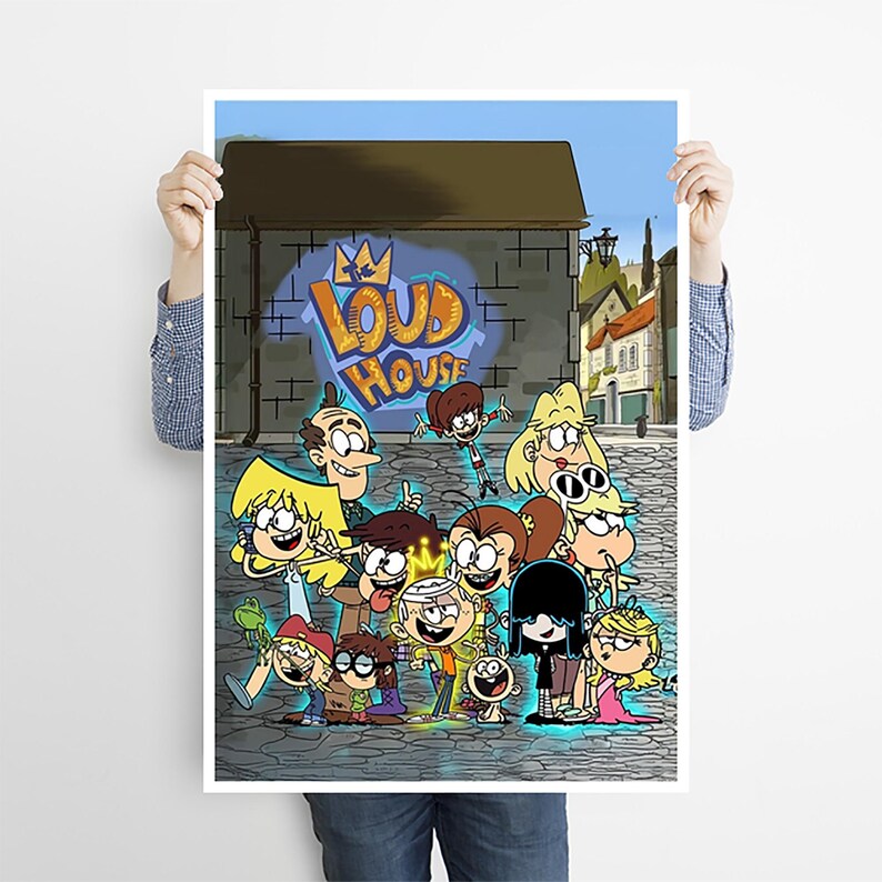 The Loud House Cartoon Canvas Print, Home Decor Wall Art - Etsy Canada