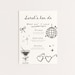 Hen Do Itinerary & Packing List Template | Editable Canva 5x7” + iPhone ...