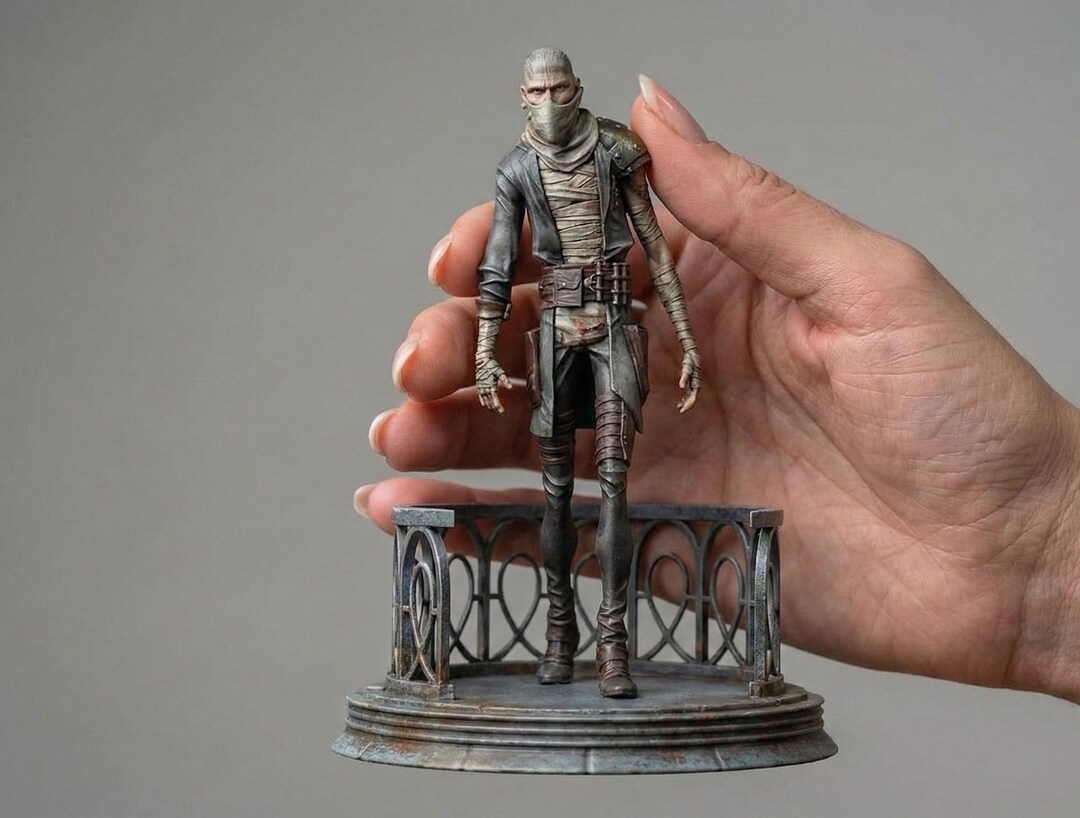 Mad Alchemist Warrior STL File : Dark Fantasy Chemist Statue | 3D Print ...