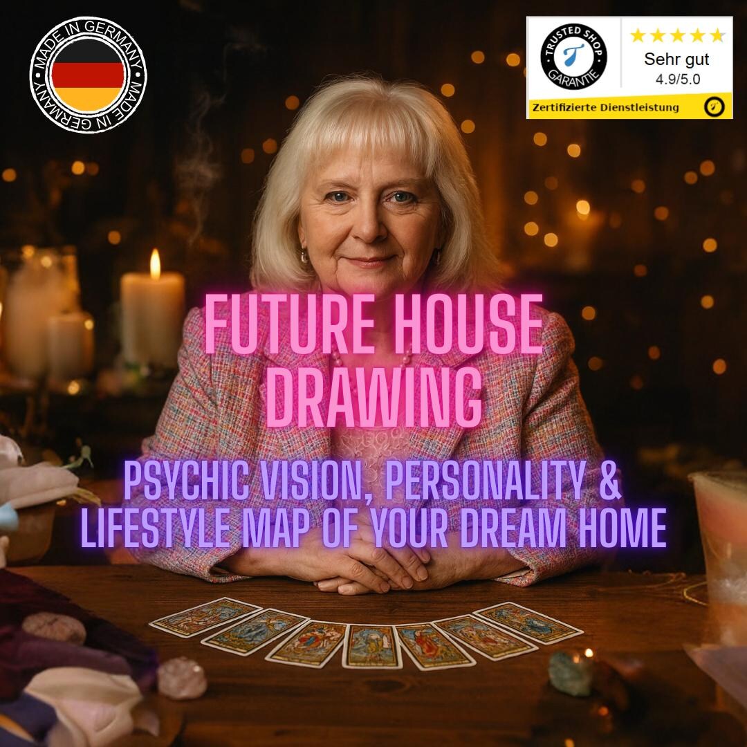 Future House Drawing – Psychic Vision, Personality & Lifestyle Map of ...