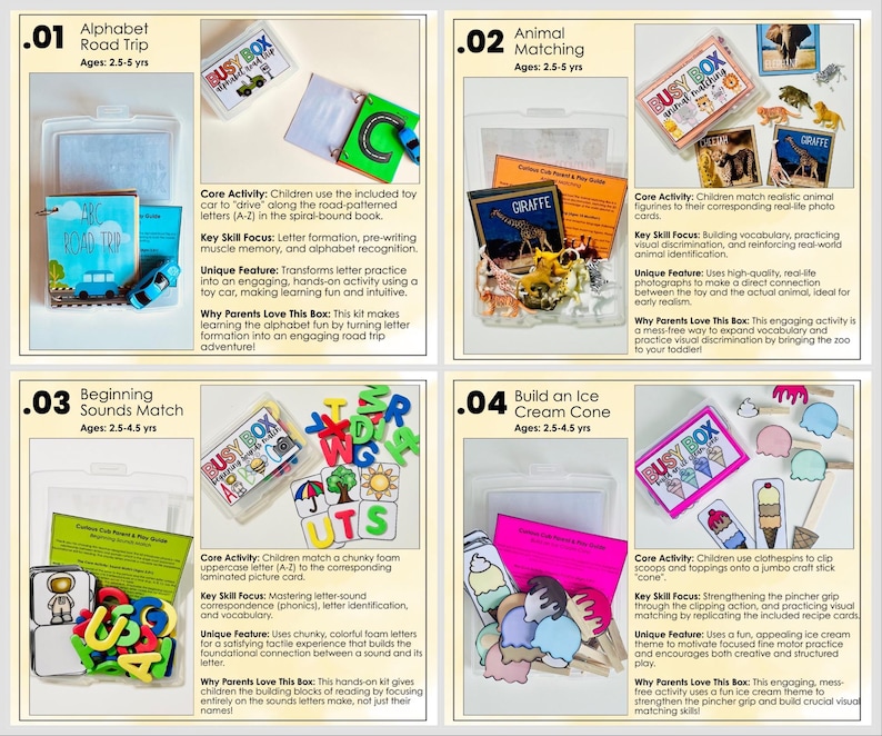 Busy Box Mega Bundle (16 Non-seasonal Boxes + Case) | the Complete ...