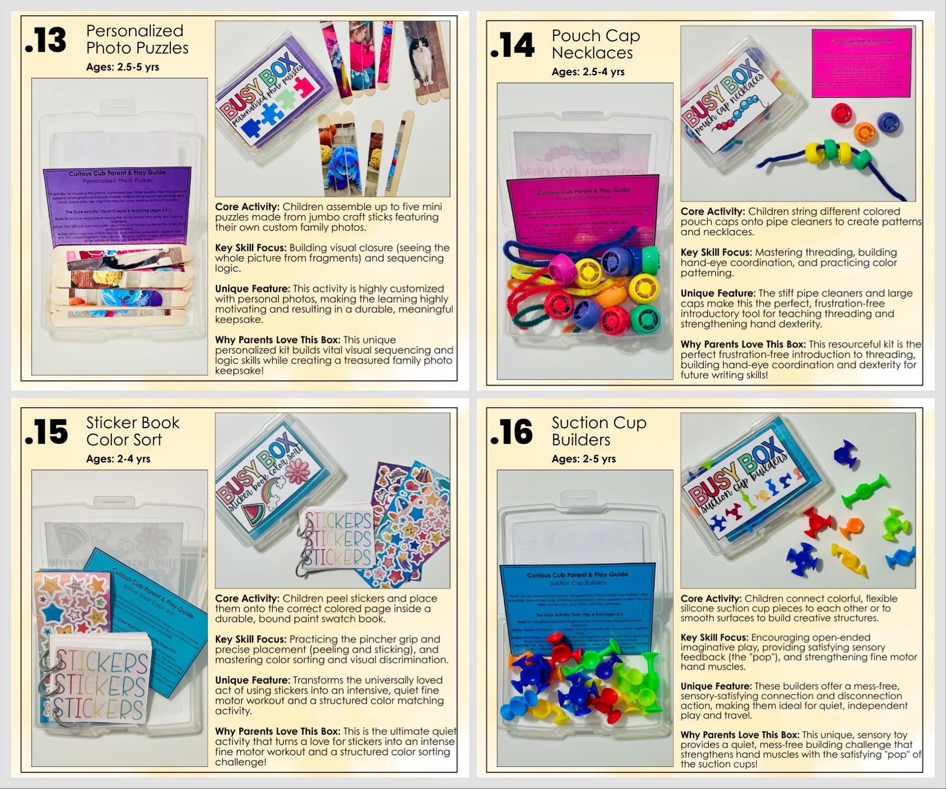 Busy Box Mega Bundle (16 Non-seasonal Boxes + Case) | the Complete ...