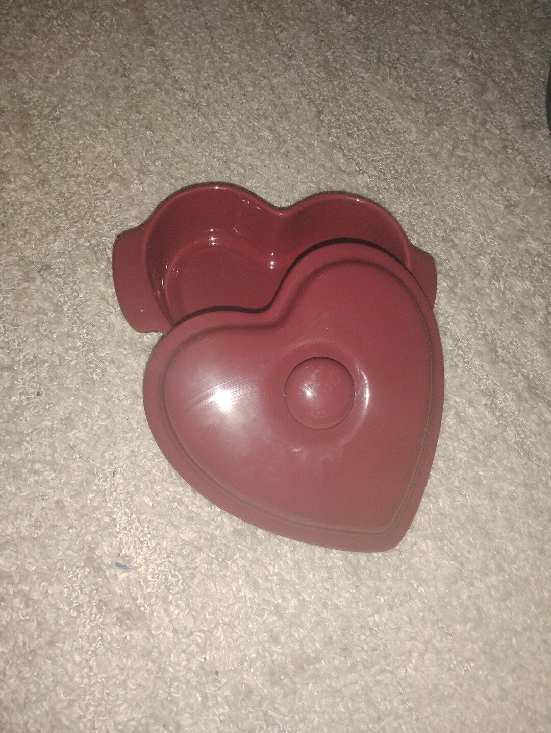 Chantal Red Heart Baking Dish - Valentine's Day Dessert Casserole - Etsy