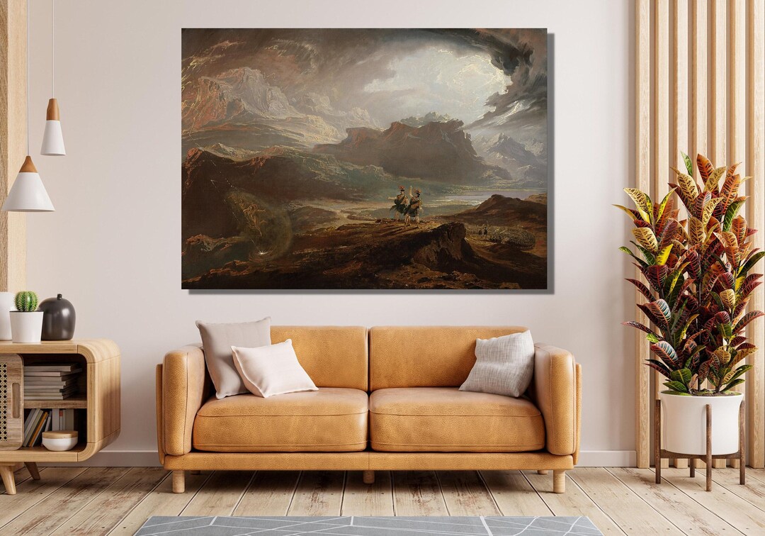 Macbeth by John Martin Canvas, John Martin Wall Art Design,poster Print ...