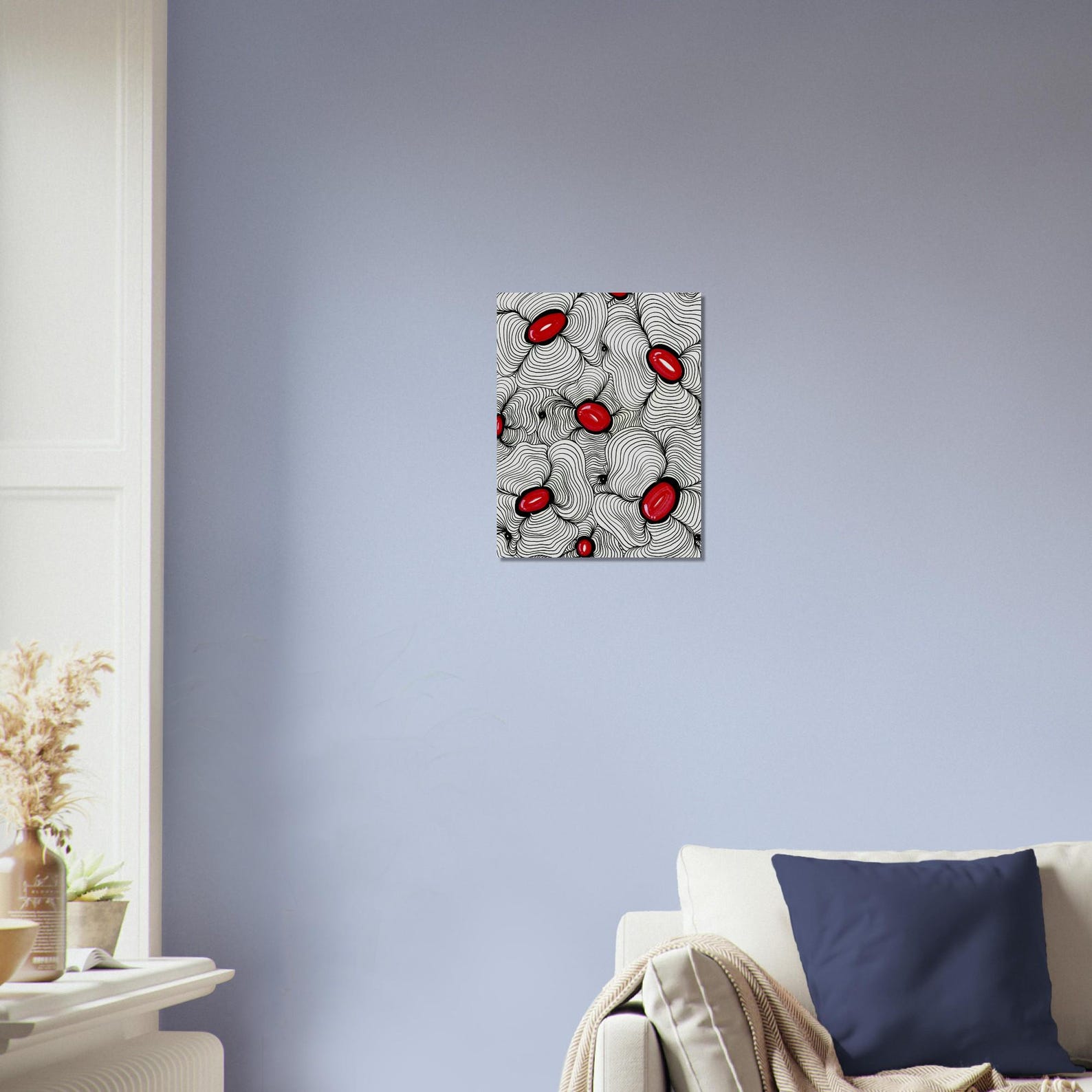 Visual Pulse of a Flower~premium Matte Paper Poster - Etsy