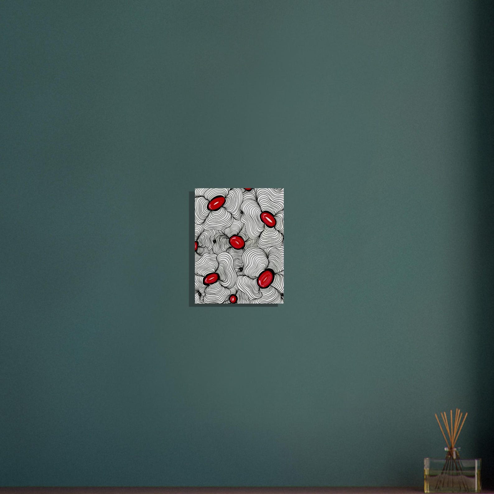 Visual Pulse of a Flower~premium Matte Paper Poster - Etsy