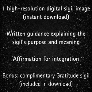 Sigil of Divine Clarity • Digital Sigil Art • Printable Spiritual ...