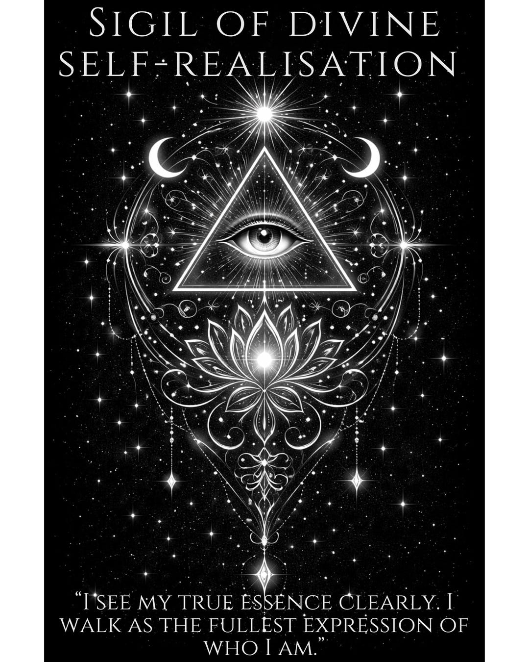 Divine Self Realisation Sigil | Align With Your True Self | Highest ...
