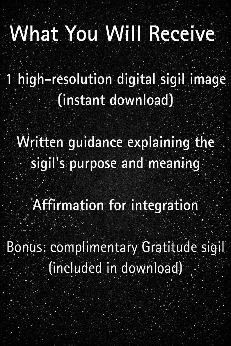 Sigil of Divine Timing • Digital Sigil Artwork • Printable Spiritual ...