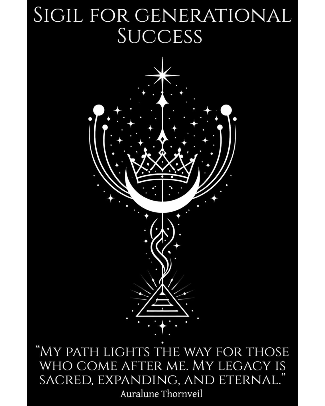 Sigil for Generational Success - Family Legacy Activation • Ancestral ...