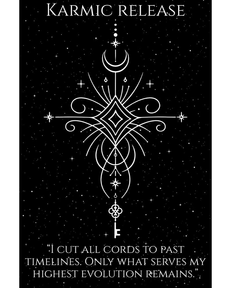 Karmic Release Sigil - Cutting Cords and Releasing Old Patterns ...