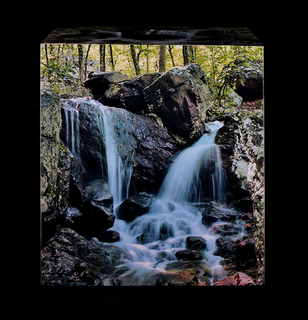 Tissue Box Cover Waterfall on Taum Sauk Mountain - Etsy