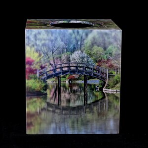 Tissue Box Cover Japanese Bridge - Etsy