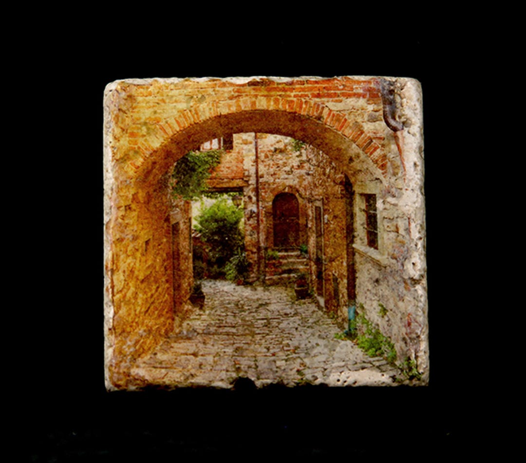 Set of 4 Marble Coasters - Arch and Lane in Tuscany - Etsy
