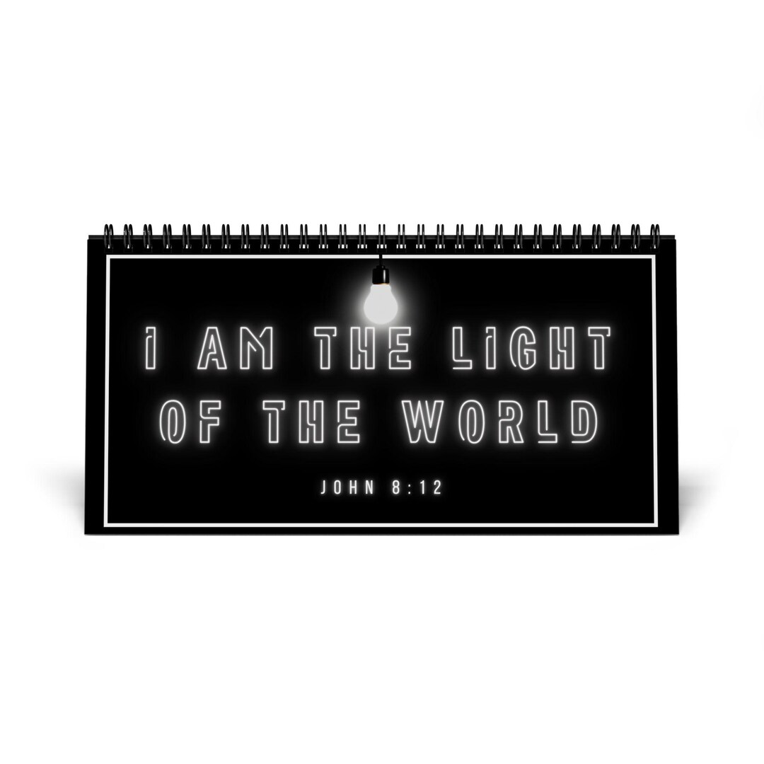 Christian Desk Calendar (2026) - Etsy