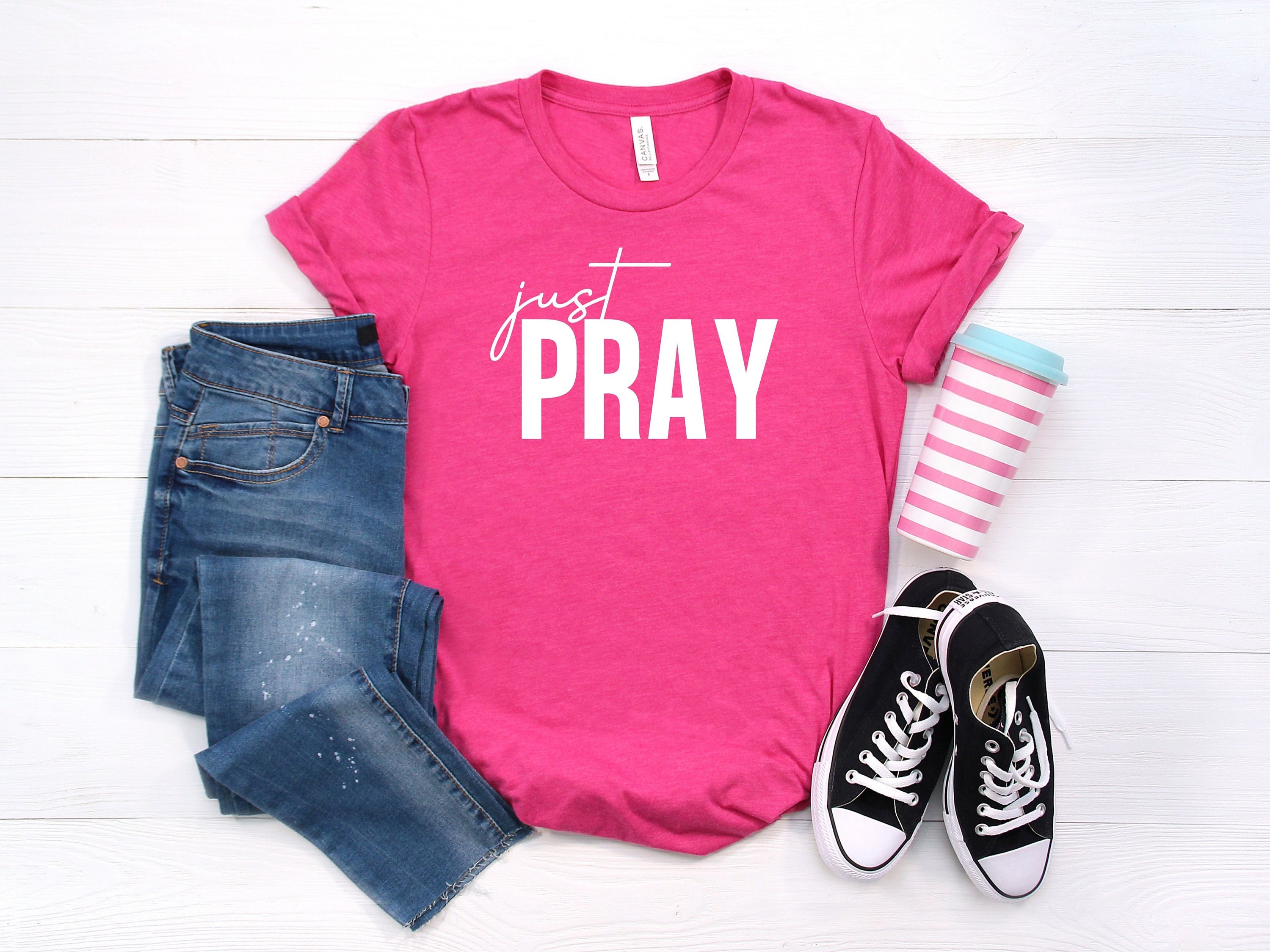 Just Pray Svg, Christian Svg, Christian T Shirt, Christian T Shirt Svg ...