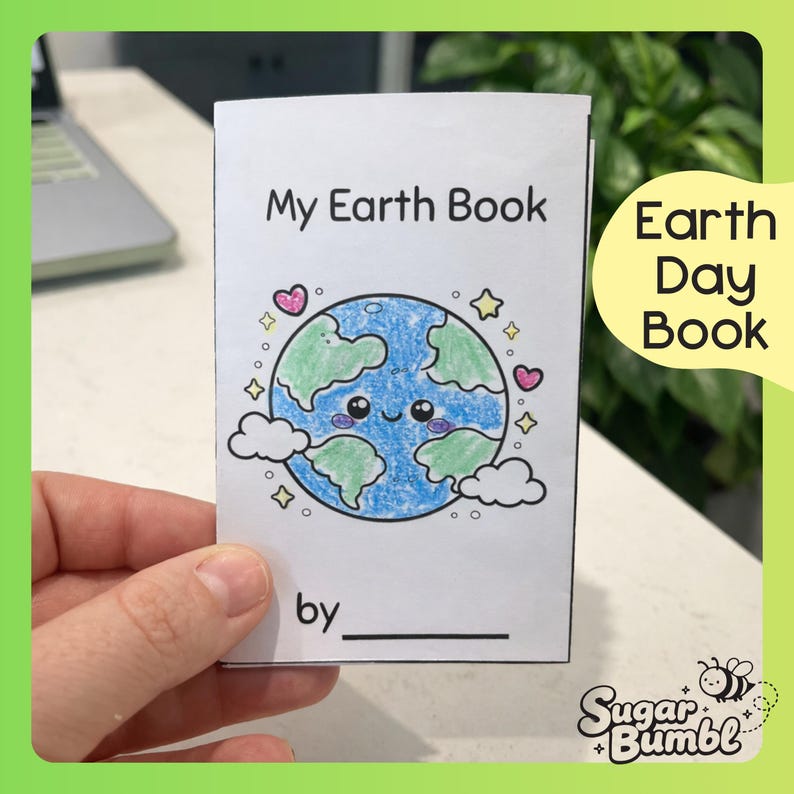 Earth Day Mini Book Printable | Kindergarten & 1st Grade Reading ...