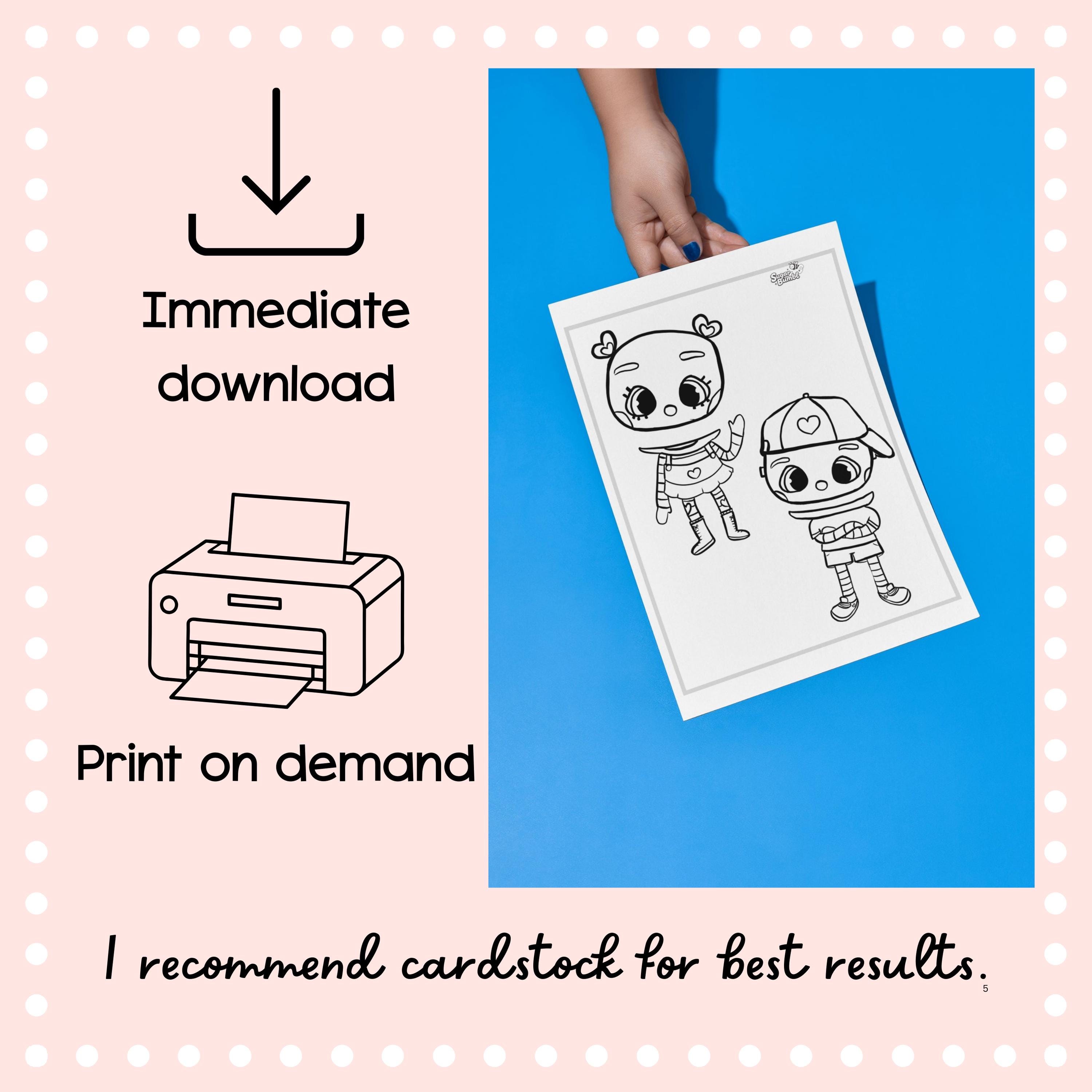 Valentine Robot Puppets Printable Craft | Kids Valentine Activity ...