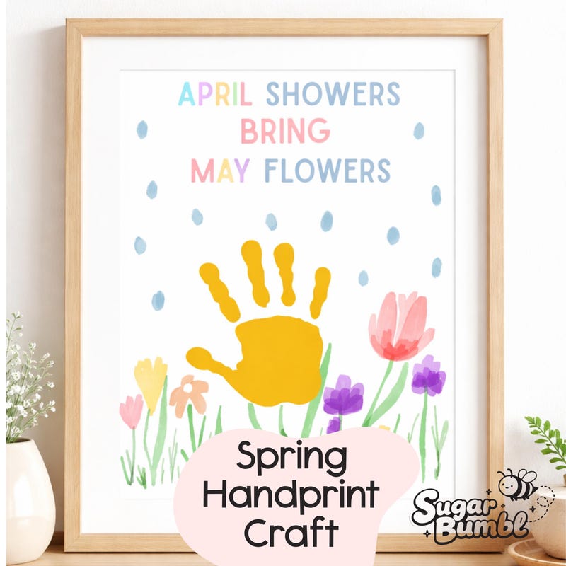 April Showers Bring May Flowers Images - Etsy