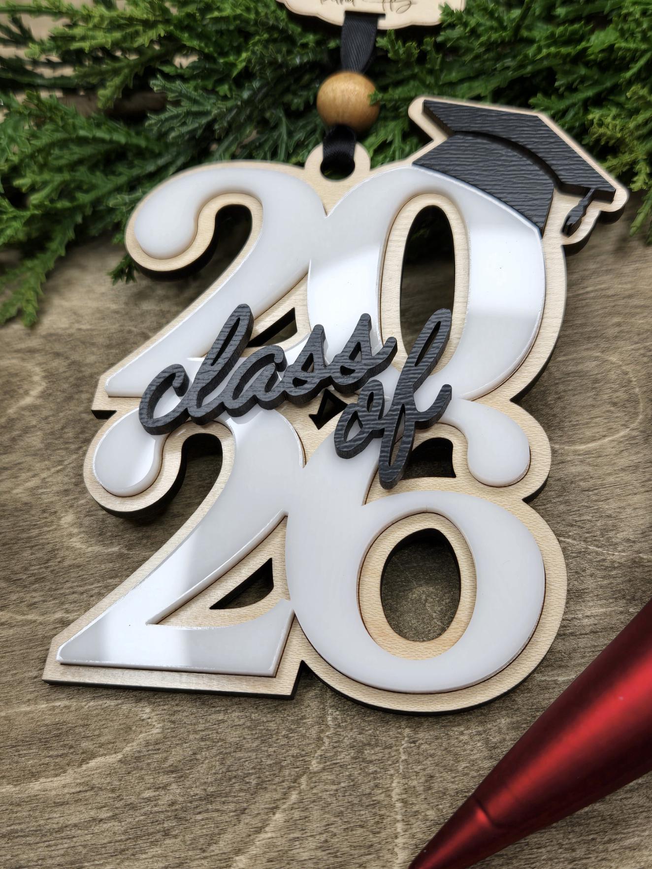 Personalized 2026 Graduation Ornament, Custom High School Keepsake ...