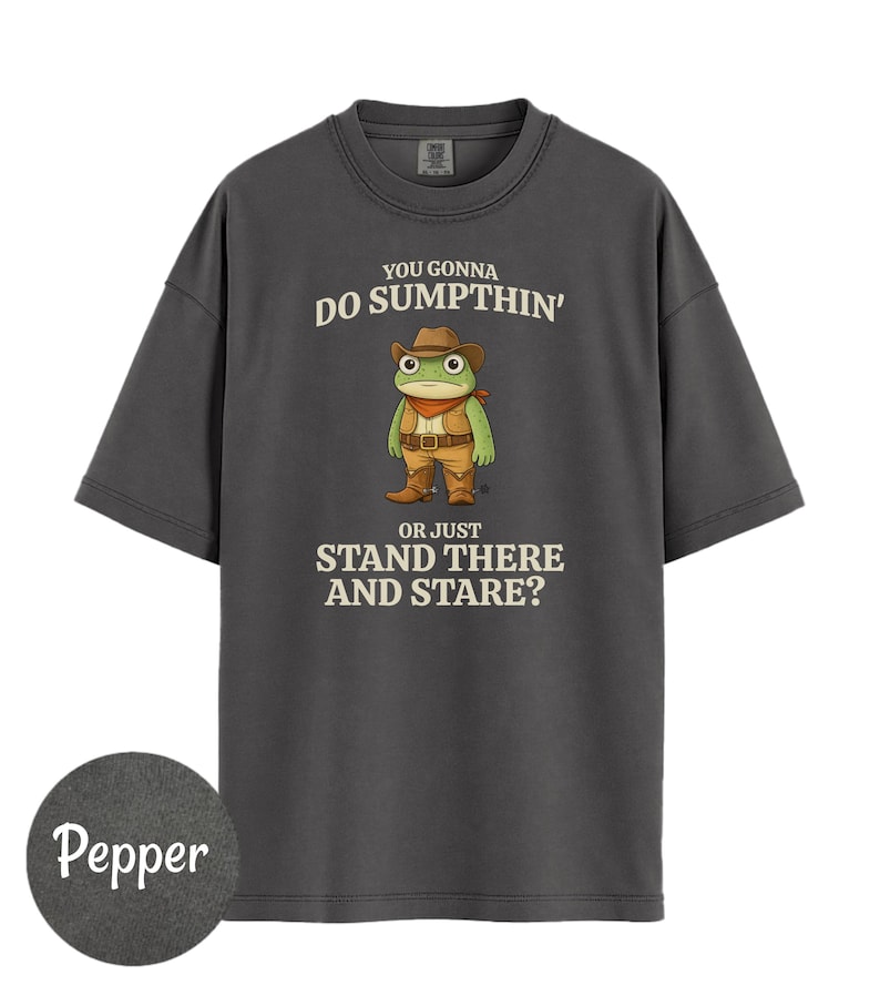 Silly Frog Western Movie Quote T-shirt Humorous Tombstone Reference Tee ...